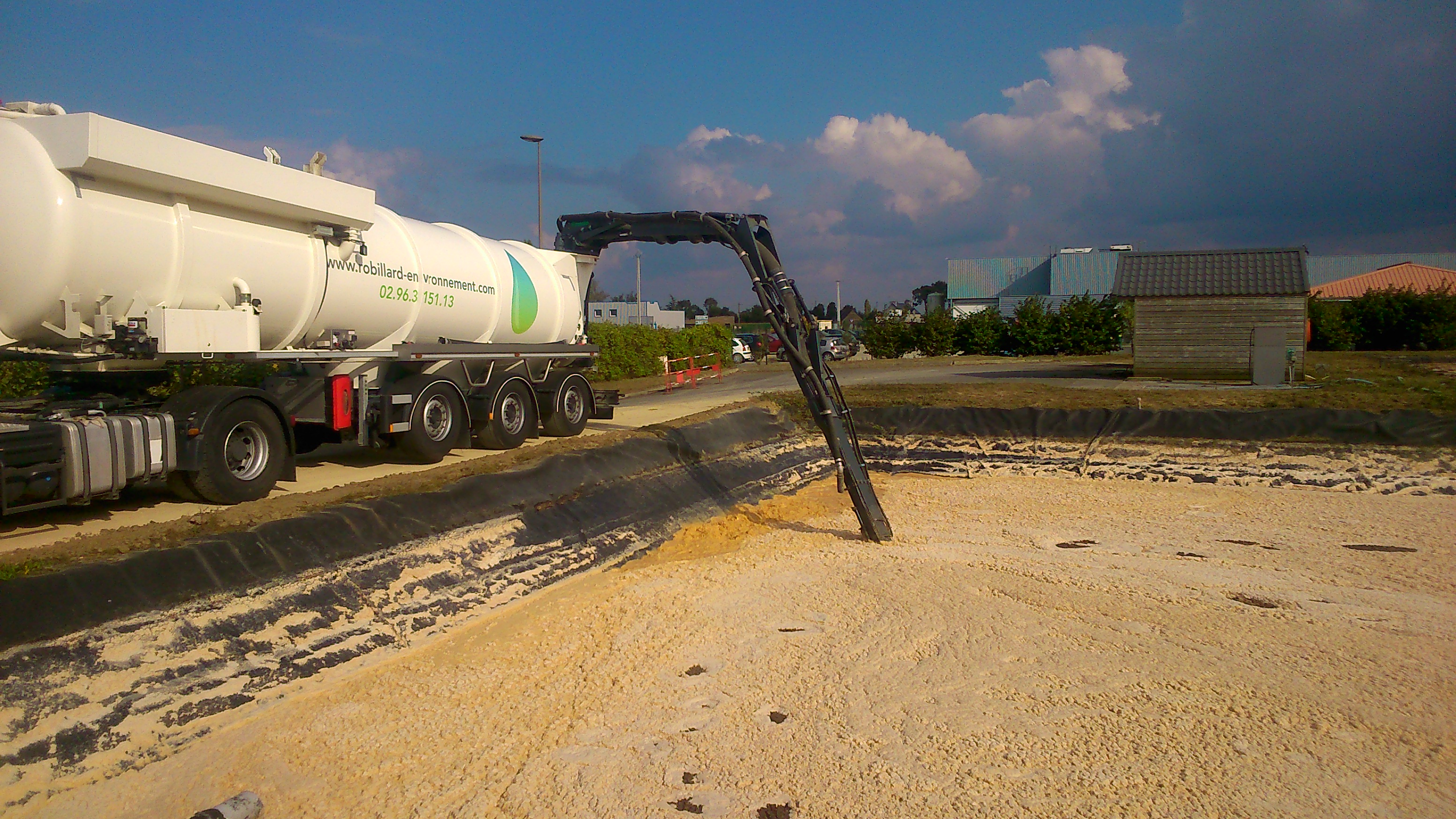 Transport citerne de lisier - digestat - graisses industrielles