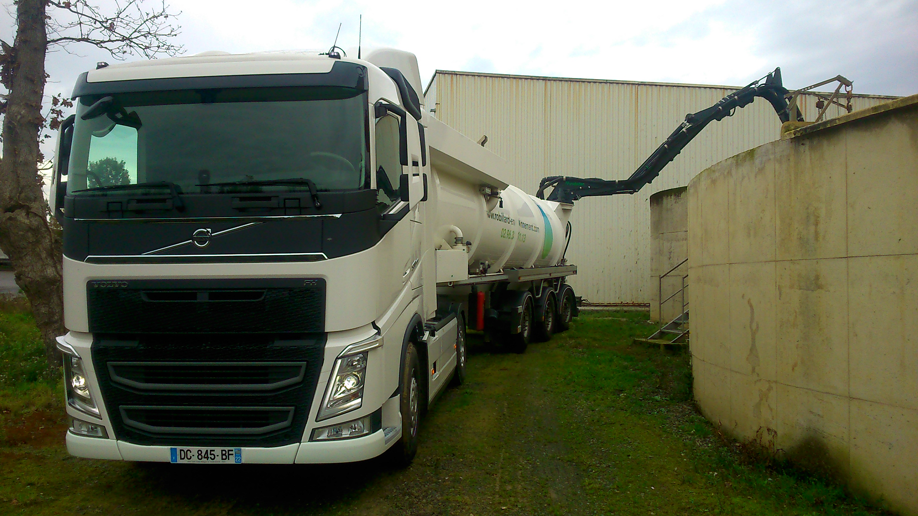 Transport citerne de lisier - digestat - graisses industrielles