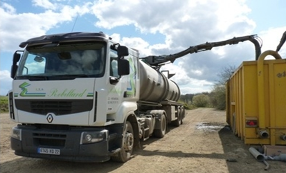 Transport citerne de lisier - digestat - graisses industrielles